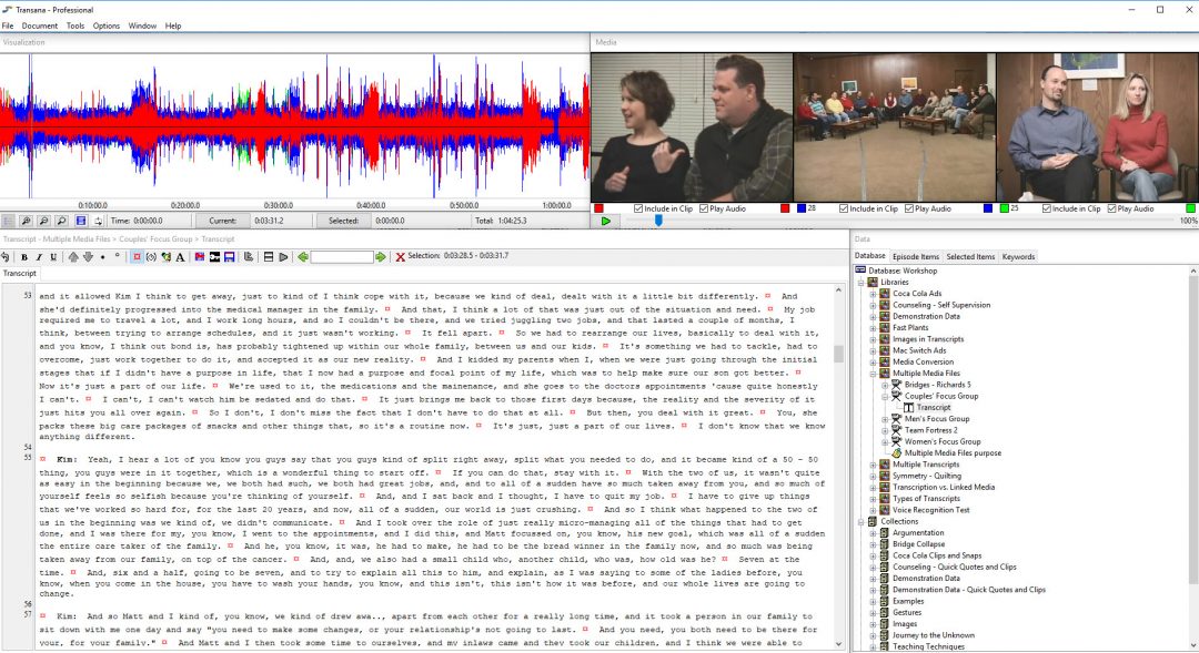 Special Features | Transana.com